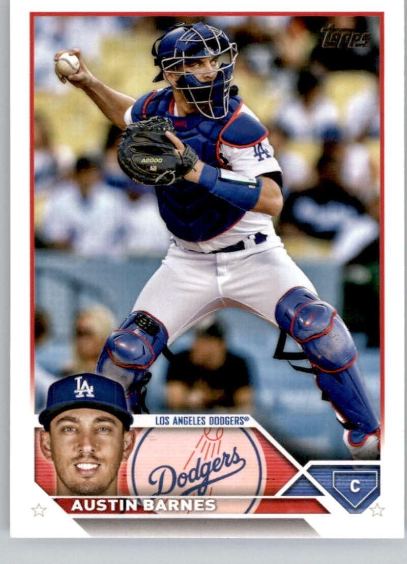 Amazon.com: 2023 Topps #588 Austin Barnes NM-MT Los Angeles Dodgers ...