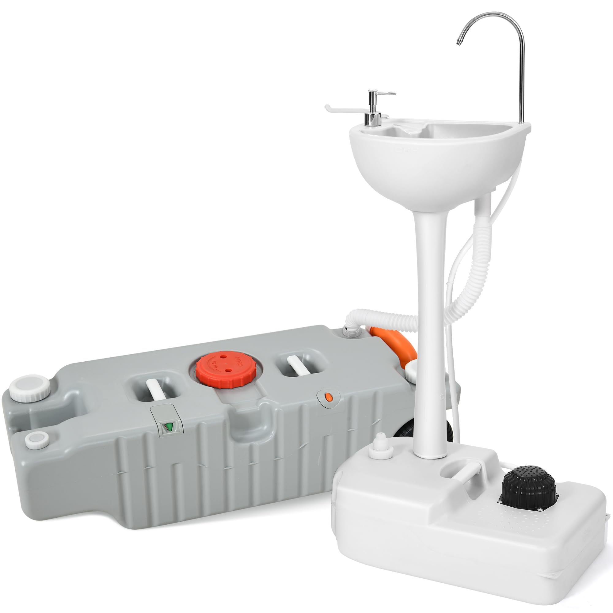 Buy YITAHOME Portable Sink and Portable Tank, 17 L Hand Washing Station ...