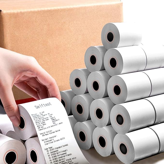 BESTEASY Thermal Receipt Paper POS Thermal Paper For Credit Card