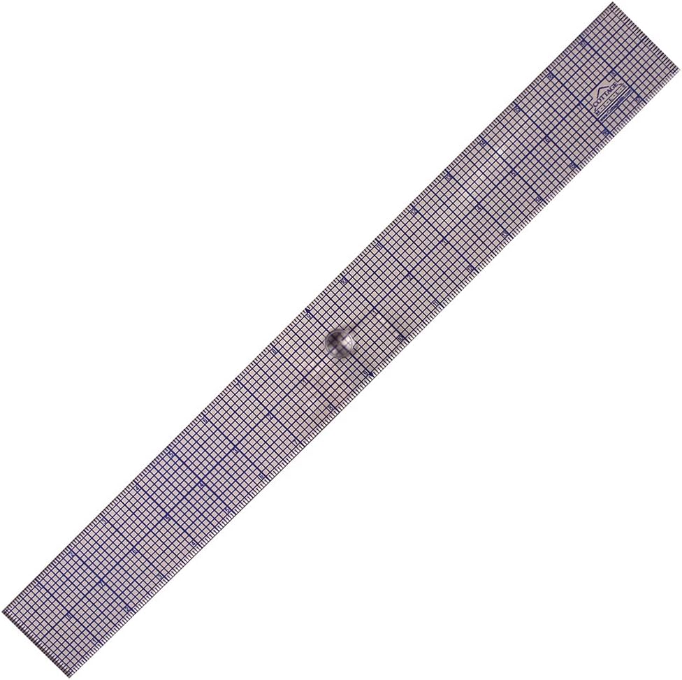 Amazon.com: Cottage Mills 2" x 18" Design Ruler with Easy Grip Knob ...