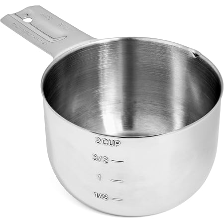 Amazon.com: Linden Sweden Jonas Stainless Steel Measuring Cup - Durable ...