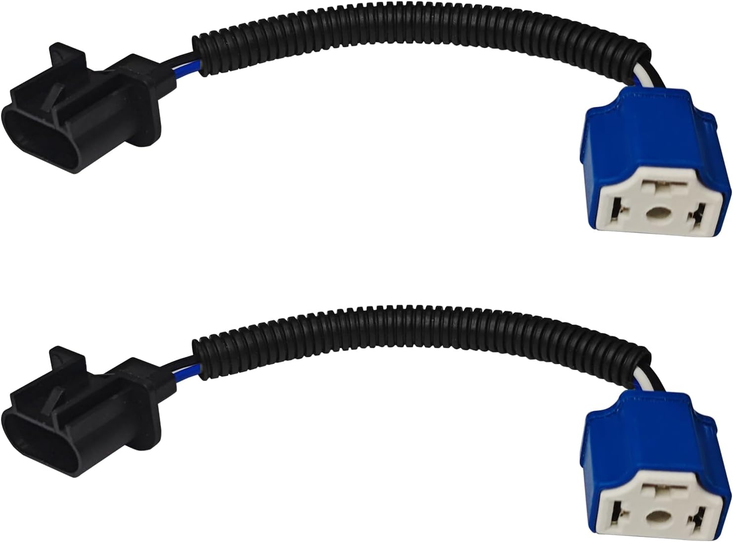 Amazon.com: 2PCS 7 Inch LED Headlight Connector Pigtail,H13 to H4 ...