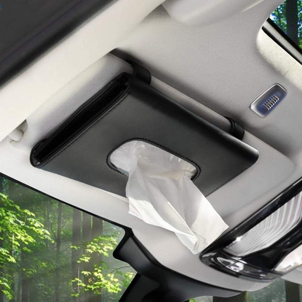 Amazon.com: Tissue Box Holder for Car, Car Tissues Holder, Car Napkin ...