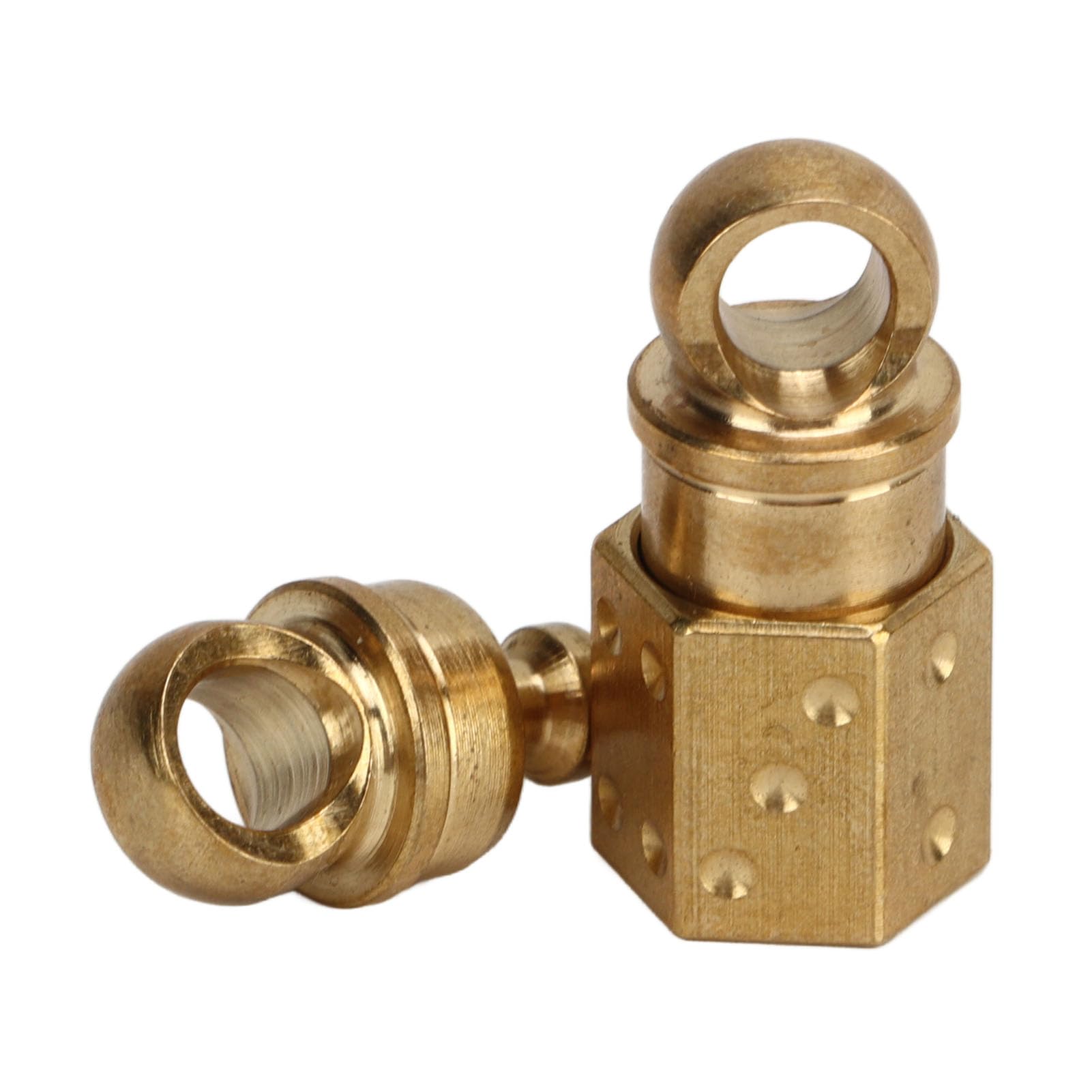 Keychain Brass Quick Release Pull Apart Keychain Secure for Car House ...