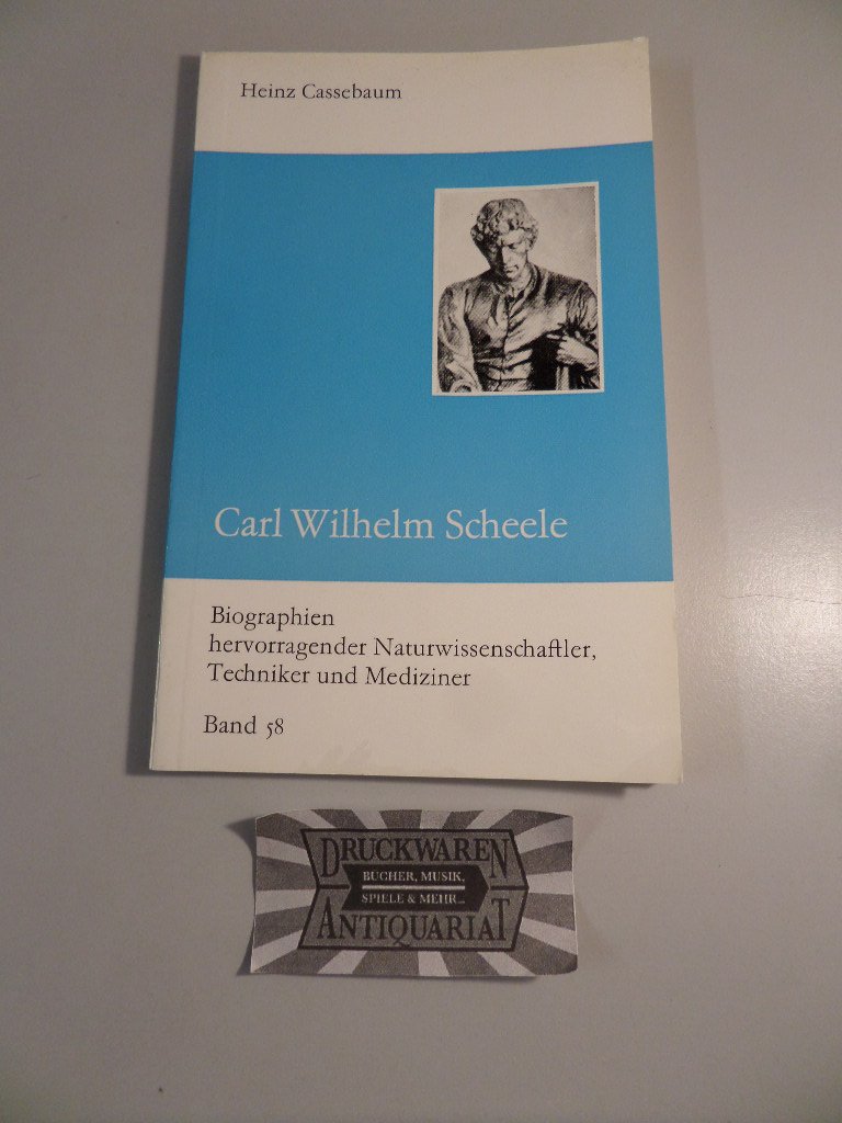 Carl Wilhelm Scheele : Amazon.es: Libros
