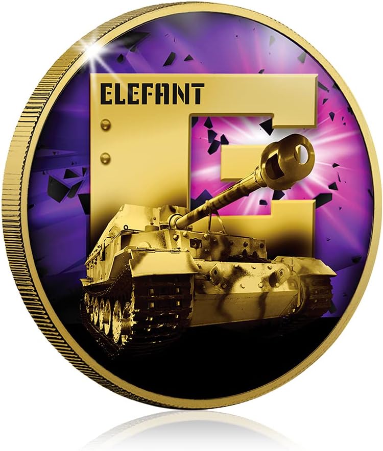 The Tiger Tank Collection Gold Coin Medal – Elefant – BigaMart