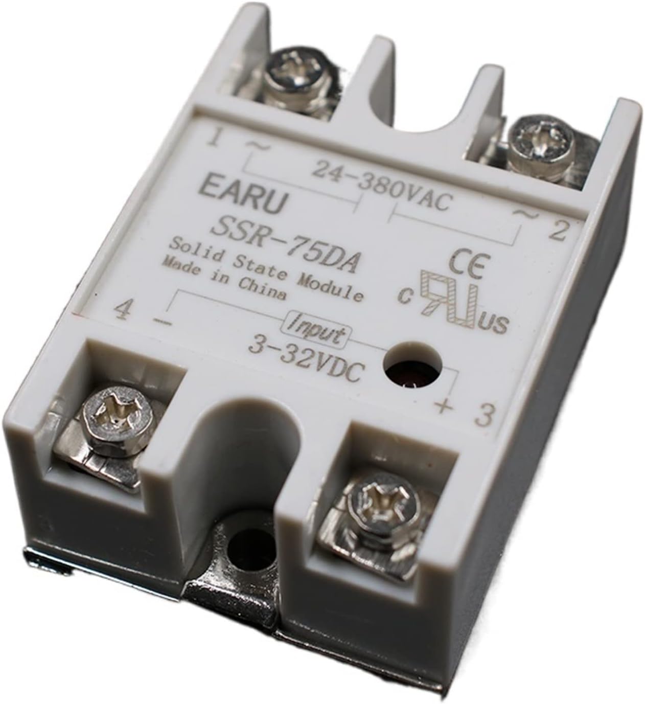 Amazon.com: GORS DC 3-32V Input AC 24-480V Output SSR 75A Solid State ...