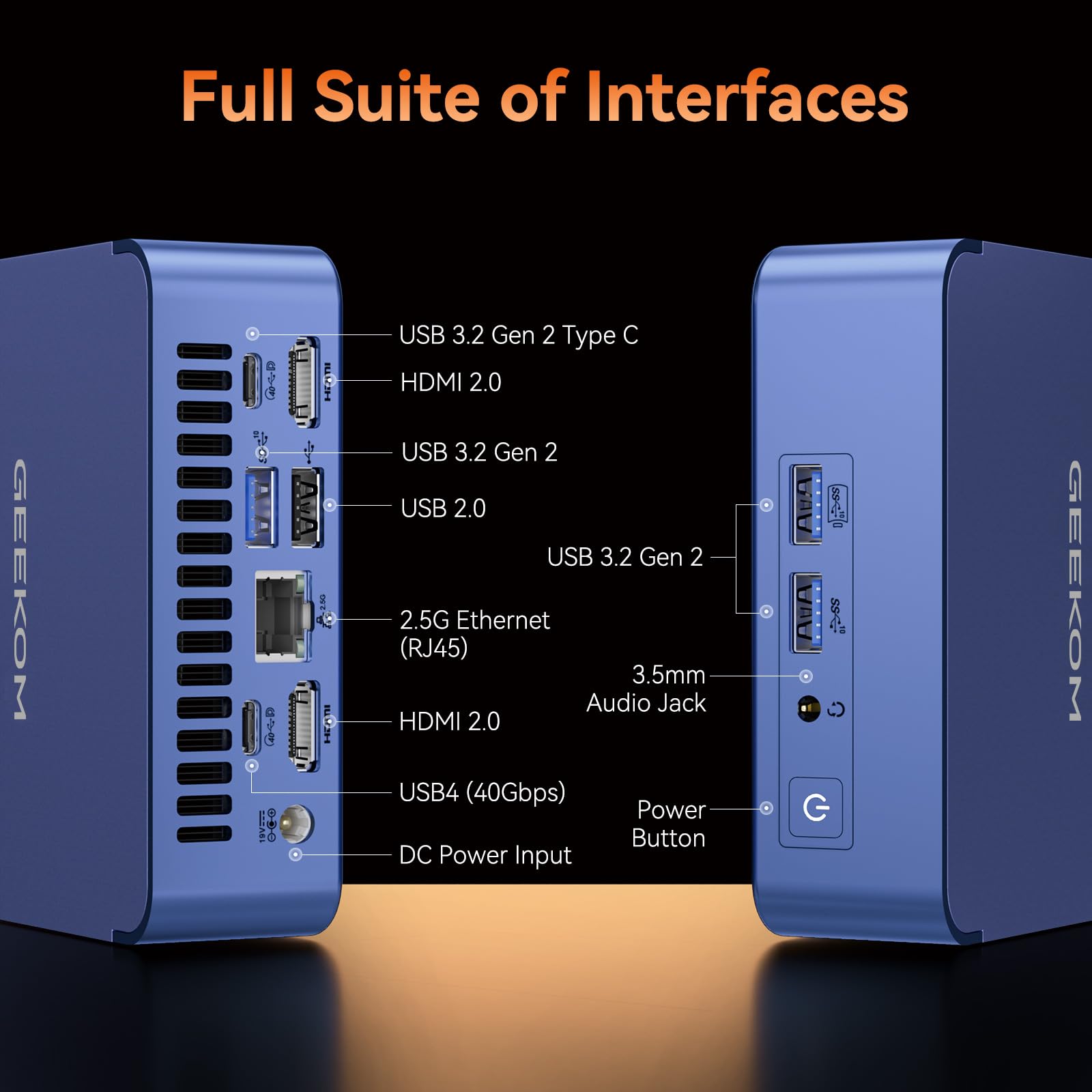 Snapklik.com : GEEKOM Mini PC Mini IT12, 12th Gen Intel i5-12450H NUC12 ...