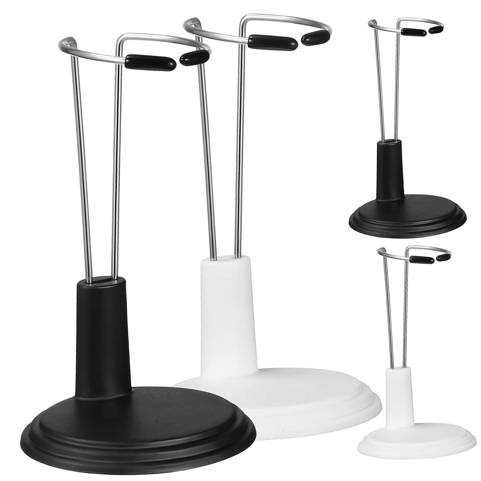 Amazon.com: Toyvian Action Figure Stand Girl Toys 4 Pcs Doll Support ...