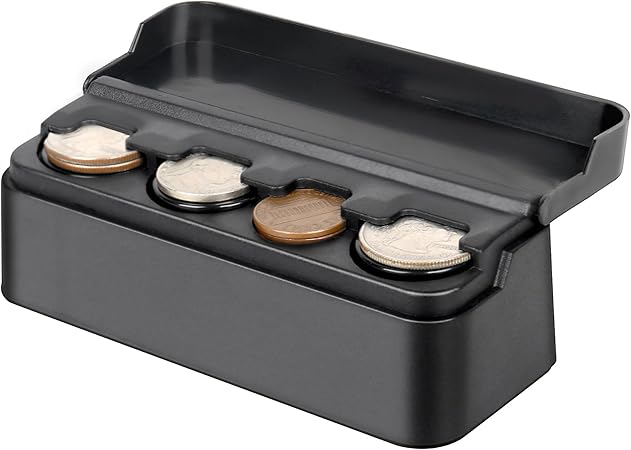 Amazon.com: SINGARO Coin Holder for Car, Universal Car Coin Change ...