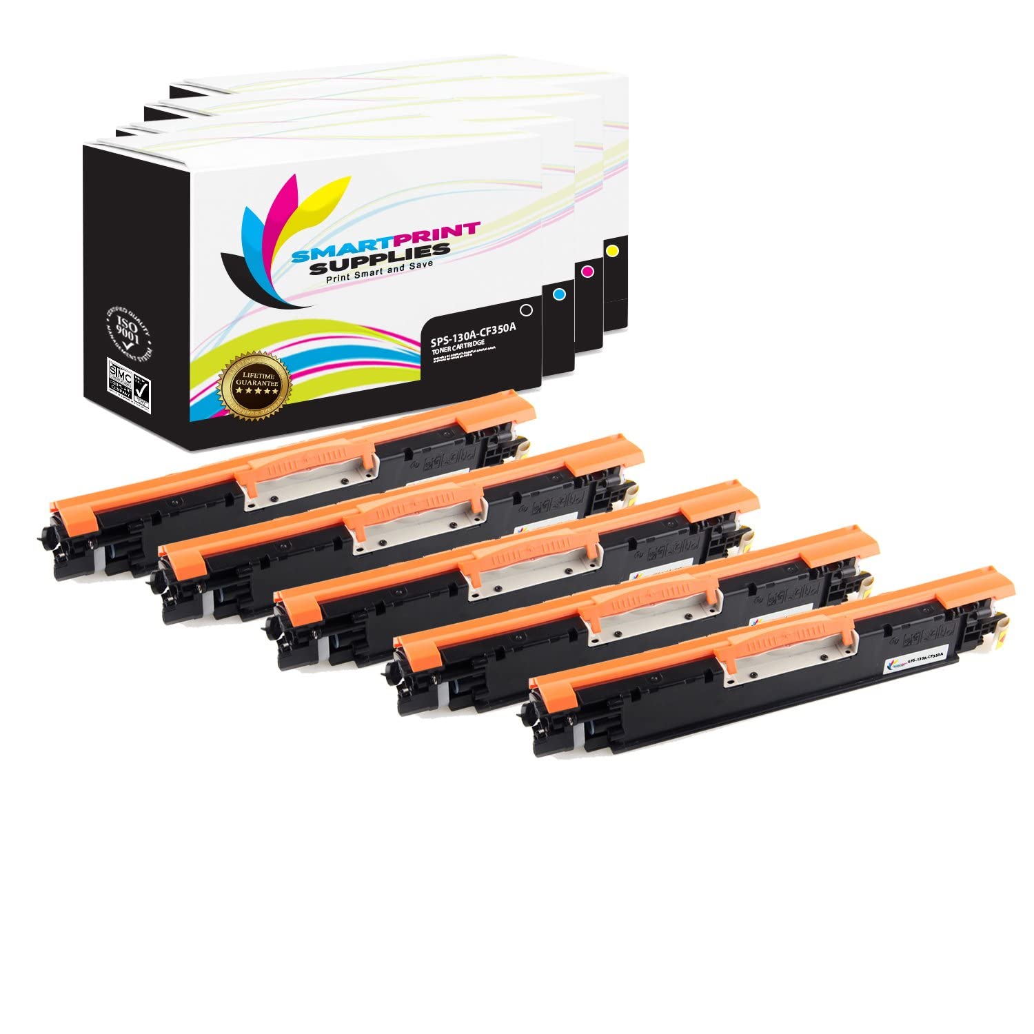 Amazon.com: Smart Print Supplies Compatible 130A Toner Cartridge ...