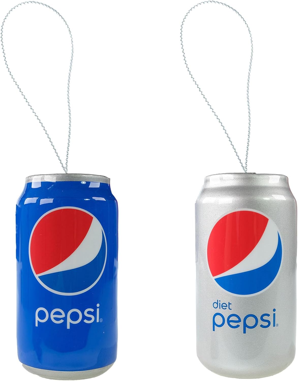 Amazon.com: WondaPop Pepsi 3.5" Christmas Tree Ornament Set, Indoor ...