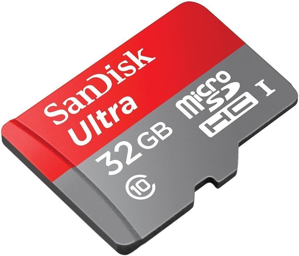 Amazon.com: Sandisk Ultra 32GB Micro-SD + SD Adp. 100MB/s : Electronics