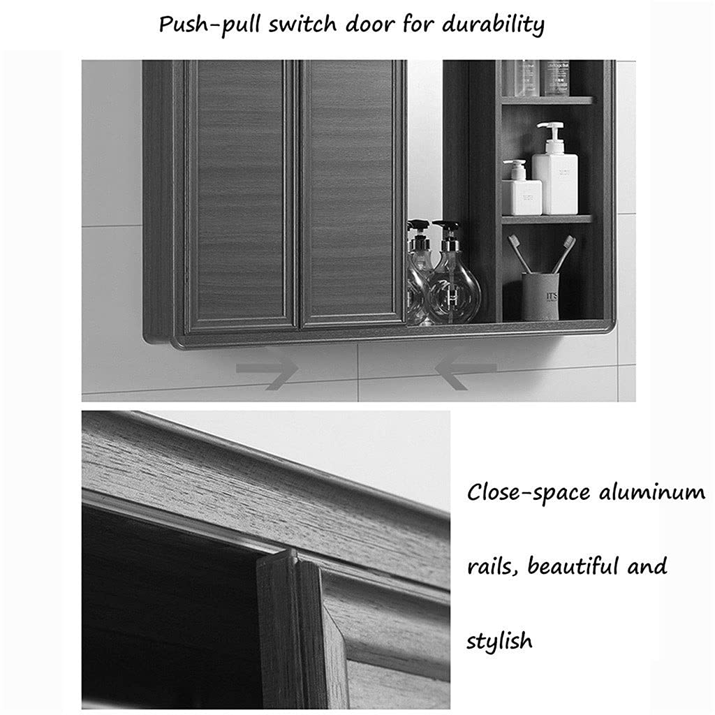 Snapklik.com : Bathroom Mirror Cabinet, Space Aluminum Hidden Feng Shui ...