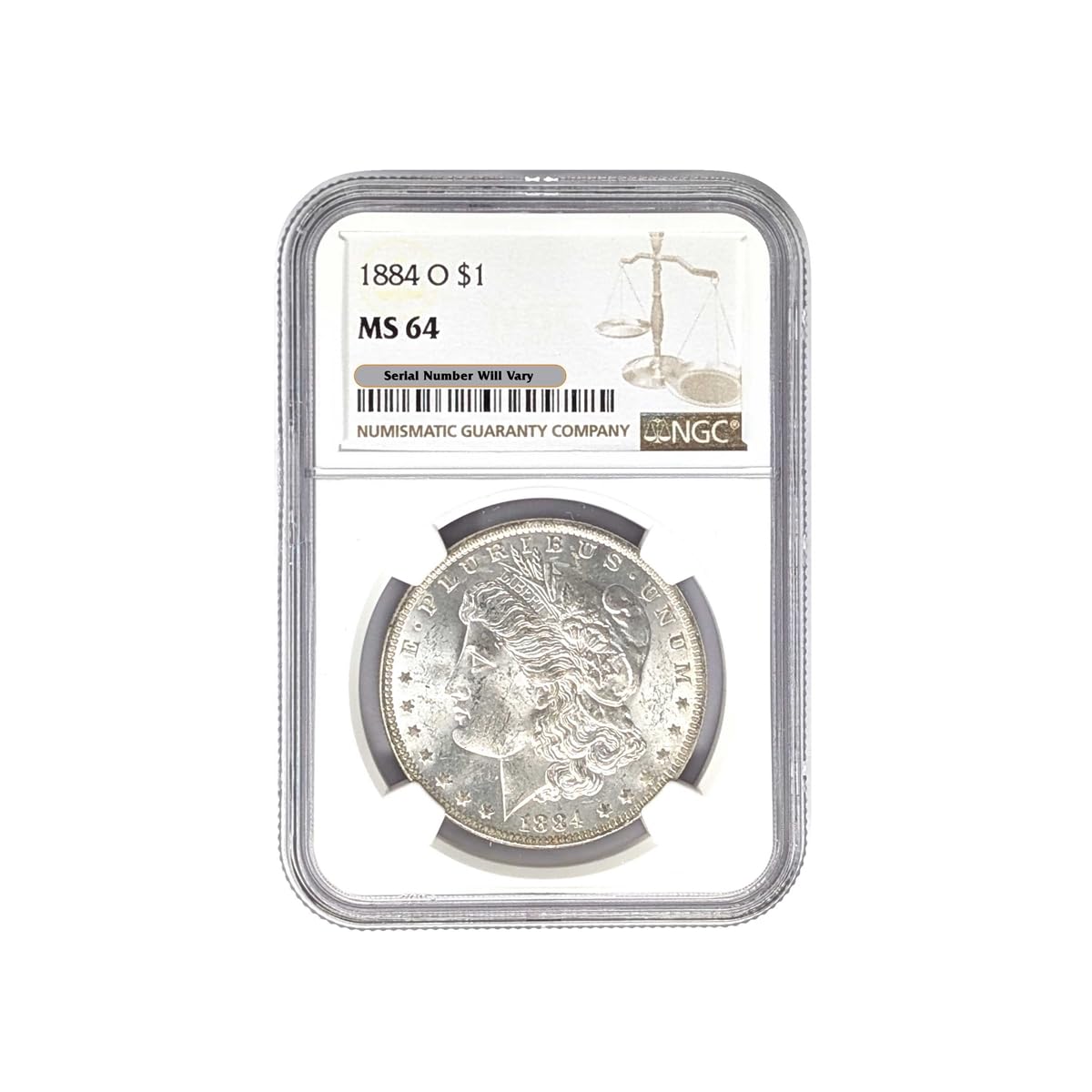 1884 O NGC MS 64 Morgan Silver Dollar $1 Dollar MS64 NGC at Amazon's ...