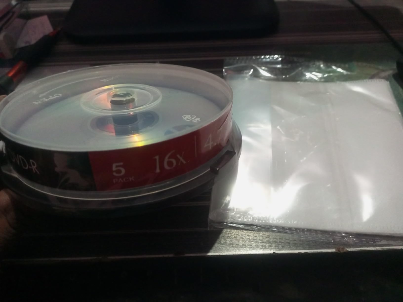 Premium Brand Blank DVD-R 4.7 GB 16X Professional Disk (Pack of 5 Disk ...