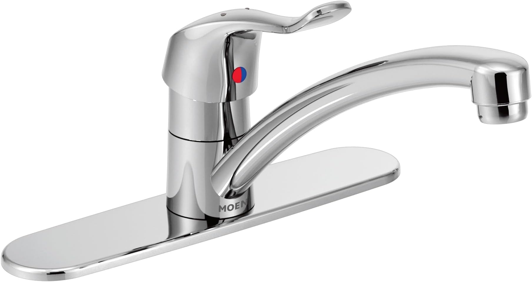 Moen 8717 Commercial M-Dura Single-Mount Kitchen Faucet with 12-Inch ...