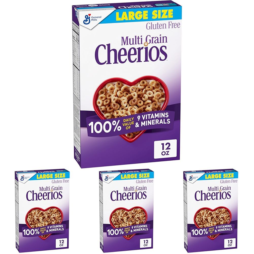 Snapklik.com : Cheerios Multi Grain Cheerios Heart Healthy Cereal ...