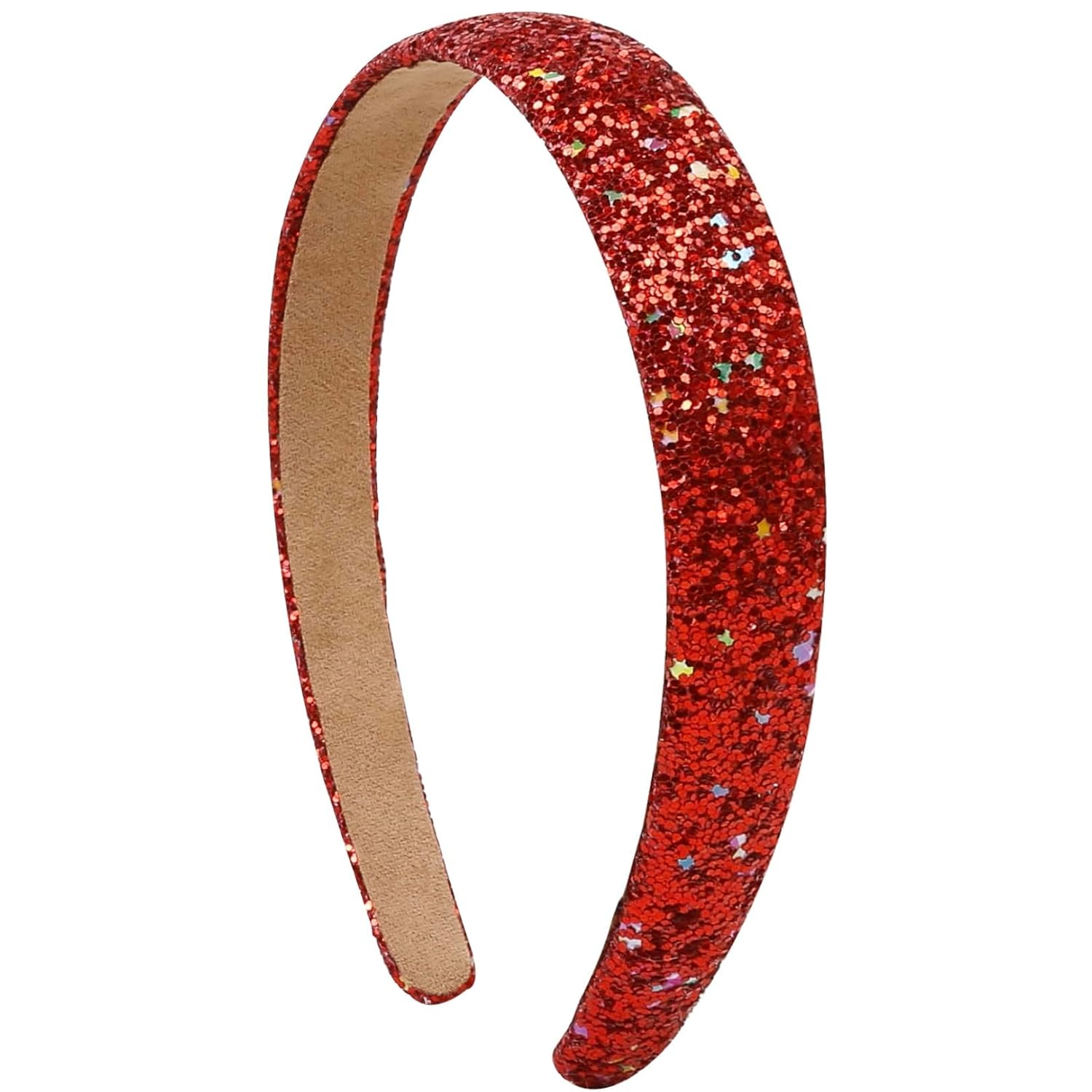 Amazon.com : Glitter Headbands for Women Non Slip Fancy Headband ...