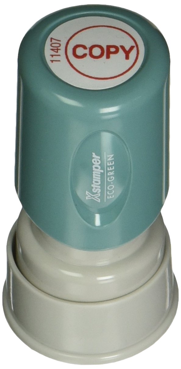 Xstamper(R) One-Color Specialty Stamp, Round, "Copy", Red : Amazon.in ...