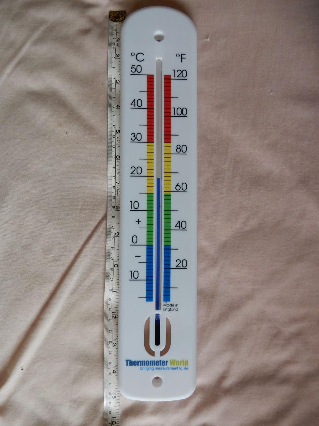 Large Outdoor Thermometer 380 mm - Garden Thermometer Outdoor Made In ...