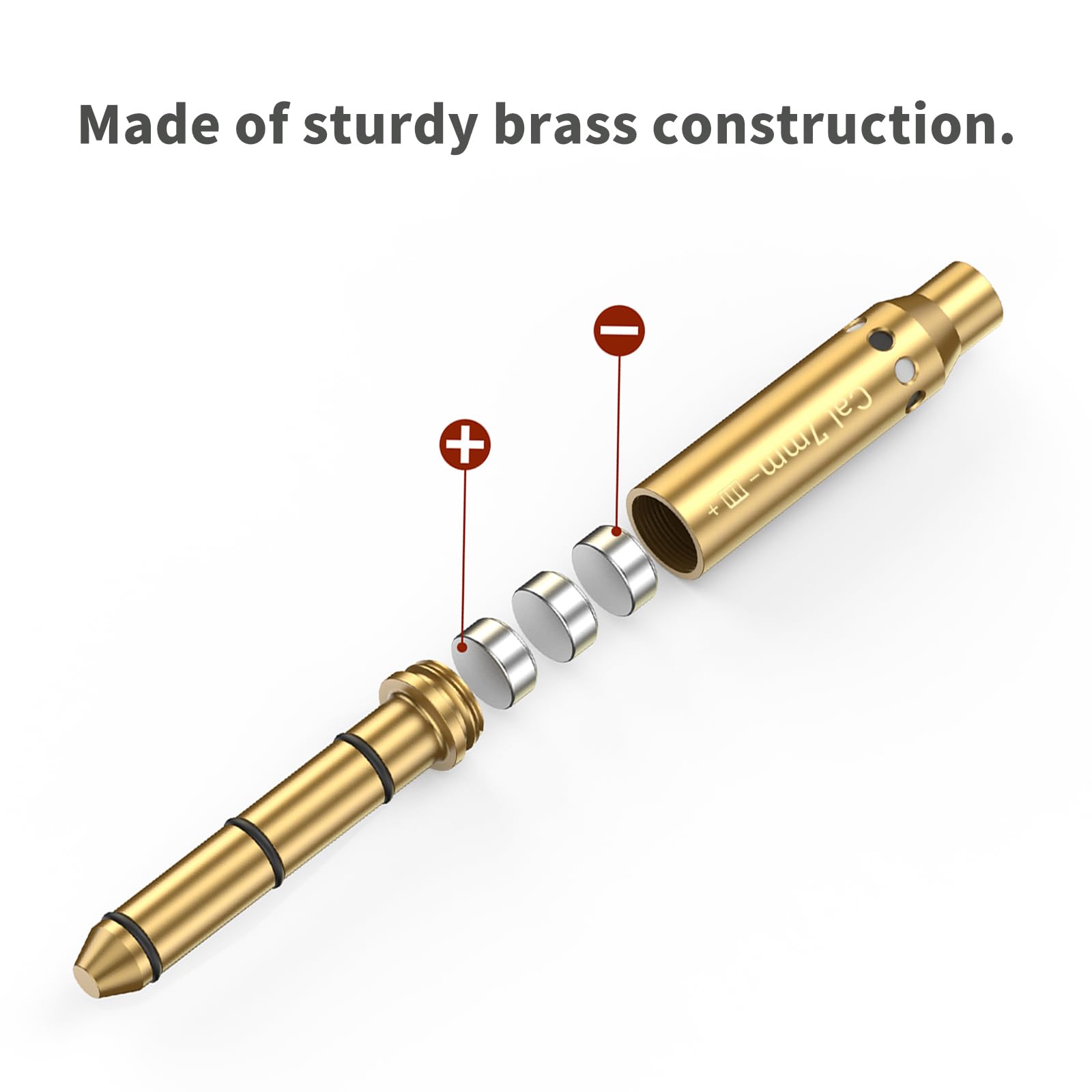 Snapklik.com : Special Laser 7mm Bore Sight Red Laser Boresighter End ...