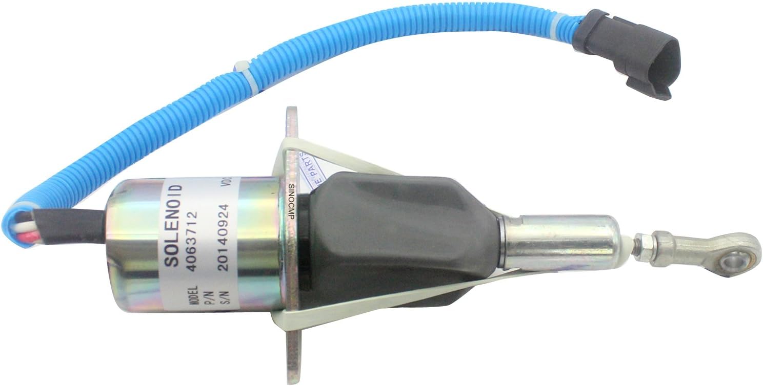 Amazon.com: SINOCMP 4063712 6734-81-9141 SA-5030-24 24V Fuel Flameout ...