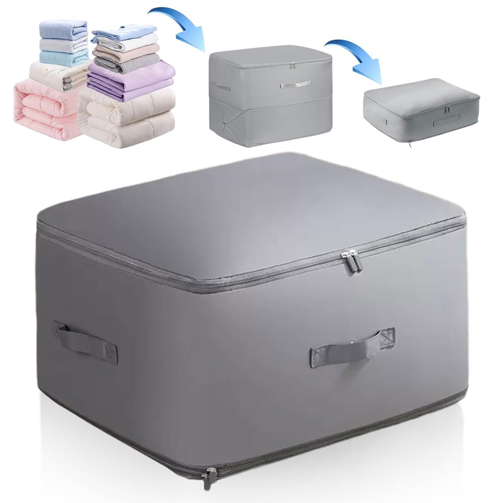 Amazon.com: Storage Totes Ultra Space Saving Self Compression Organizer ...