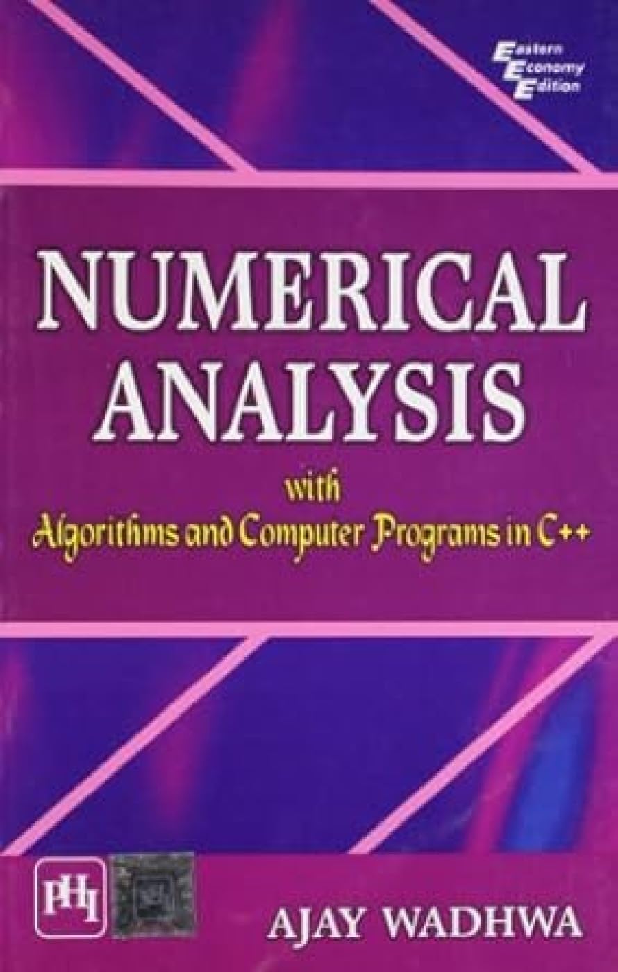 Numerical Analysis With Algorithms And Computer English Spanish French Italian