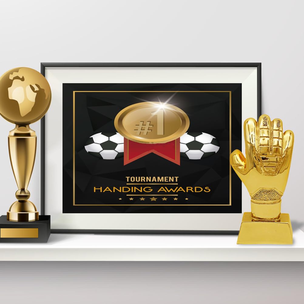 Snapklik.com : Golden Hand Award Golden Gloves Trophy Goalkeeper Award ...