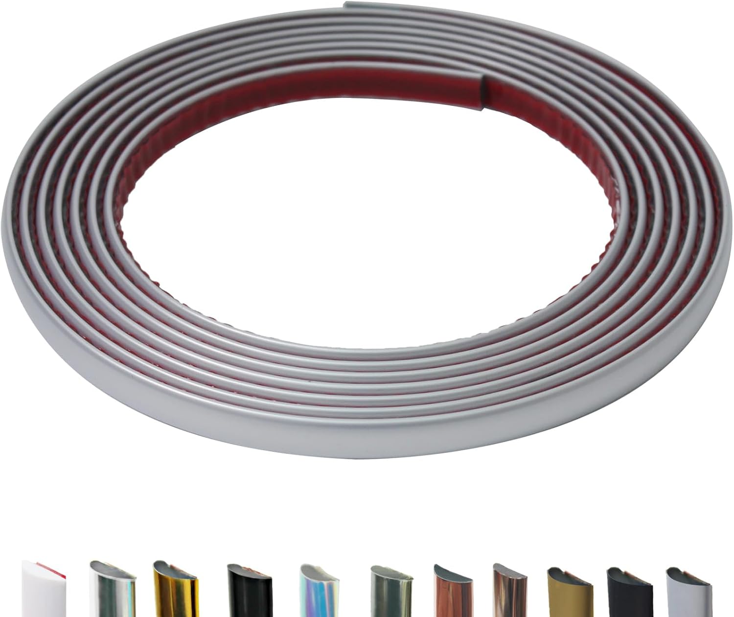 JSIWOTH 9.8 Ft Peel and Stick Trim, Waterproof Molding Trim for Walls ...