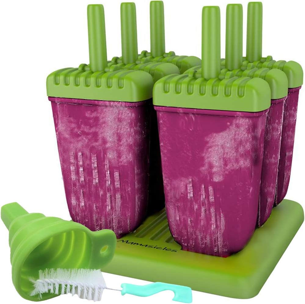 Amazon.com: Mamasicles Popsicles Molds with Sticks for Summer Fun 6 ...