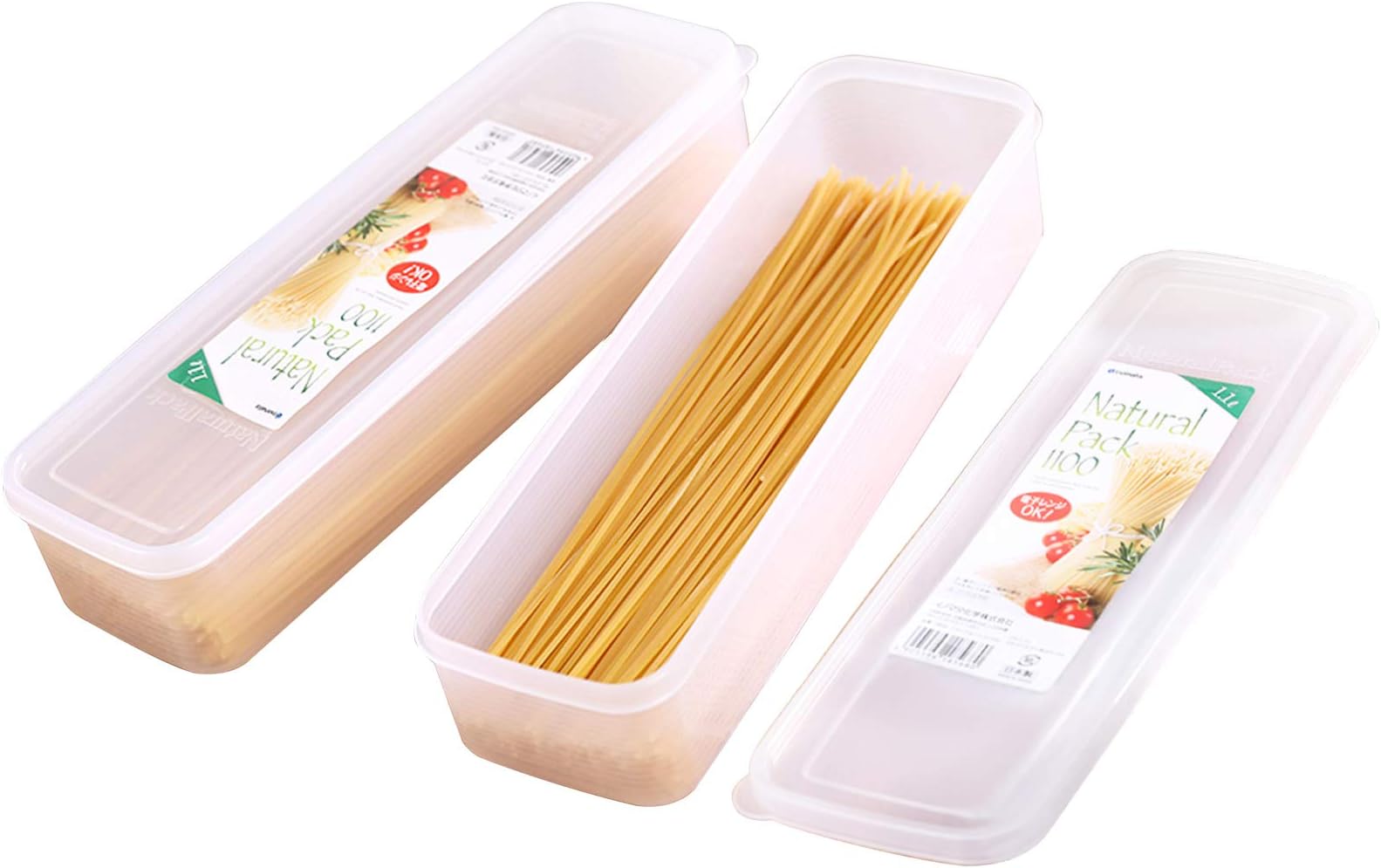 Amazon.com: Guardians Pasta Container Noodle Food Storage Spaghetti ...