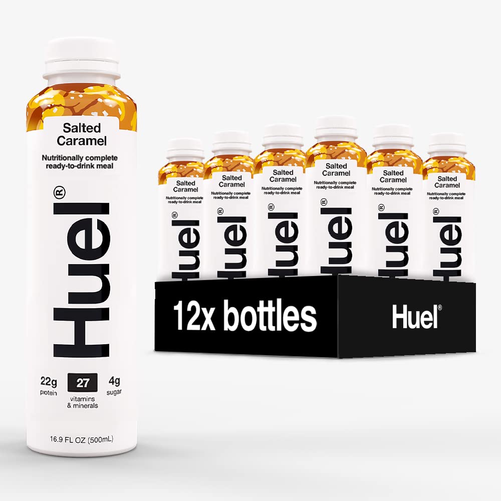 Buy Huel Ready-to-Drink | Salted Caramel Meal Replacement Drink | High ...