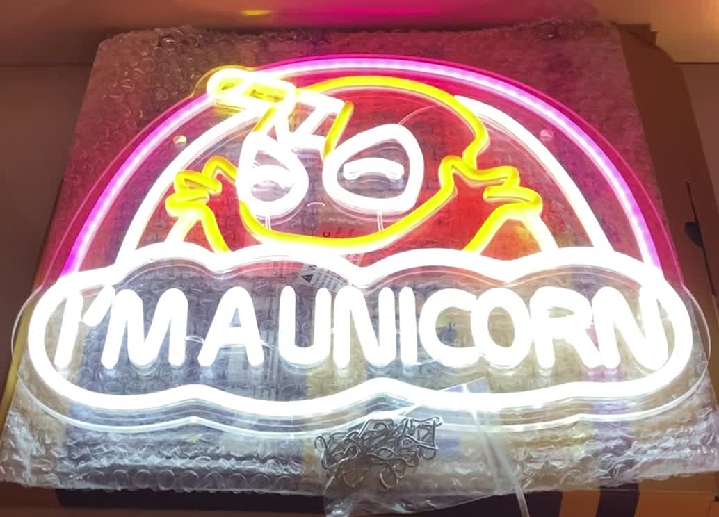 Watch Colorful BRIGHT I’m A Unicorn LED Neon Style Sign! on Amazon Live