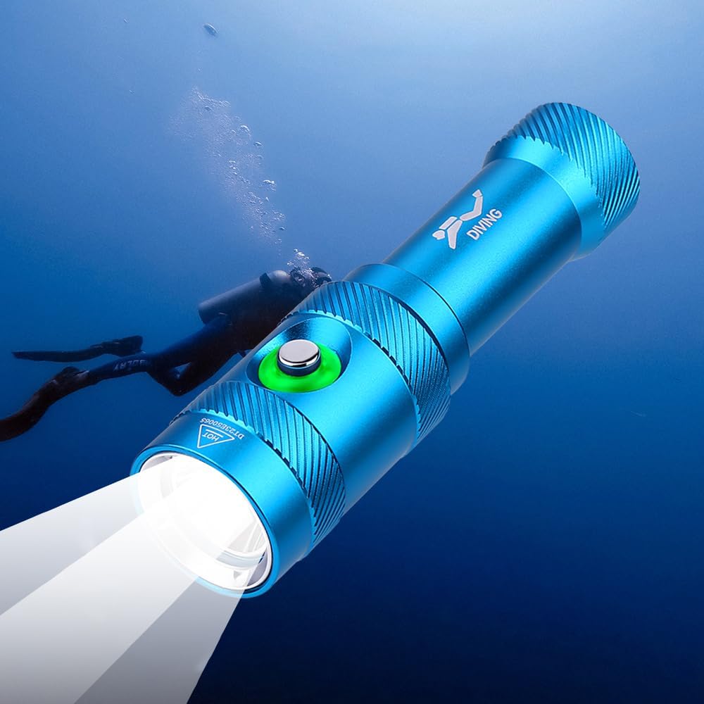 Amazon.com : WindFire Scuba Diving Flashlight Professional LED Dive ...