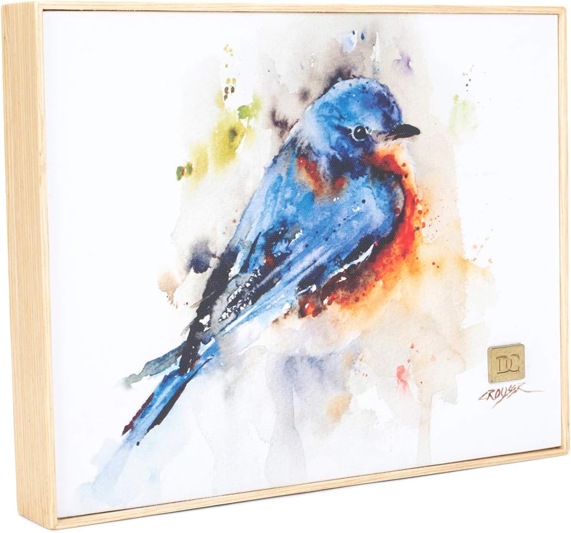 Dean Crouser Springtime Bluebird Gallery Wrapped Canvas Print 8 x 12 ...
