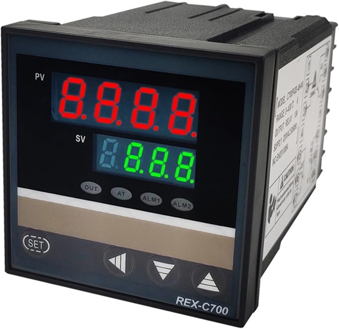 Amazon.com: RWRAPS PID Digital Intelligent Industrial Temperature Controller 220V Relay REX-C700 ...