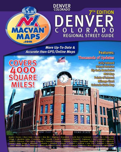 Denver Regional Street Guide & Atlas: MacVan Map Company: 9781891589850 ...