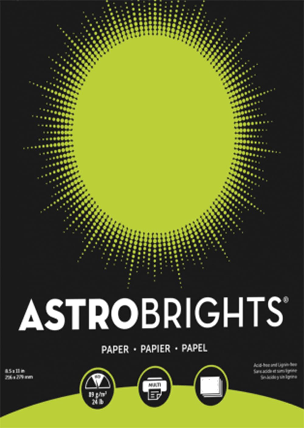 Amazon.com: Astro Color Paper, 24 lb, 8 1/2 x 11, Terra Green, 100 ...