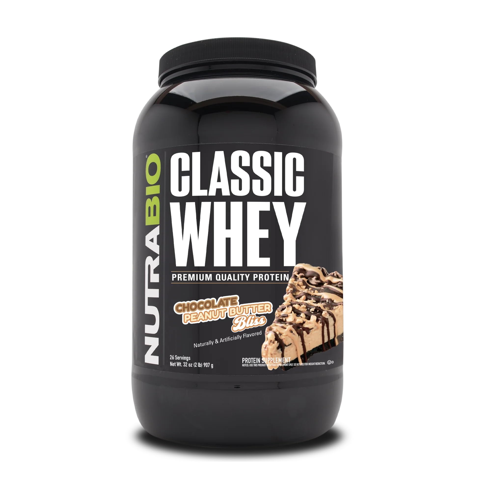 Nutrabio Classic Whey Protein Powder Full Spectrum Amino Acid Profile ...