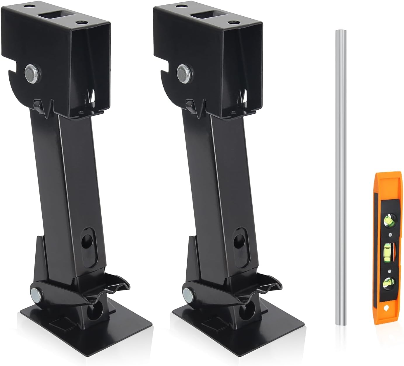 Amazon.com: Foldable Telescoping Trailer Stabilizer Jacks, 1000 lbs ...