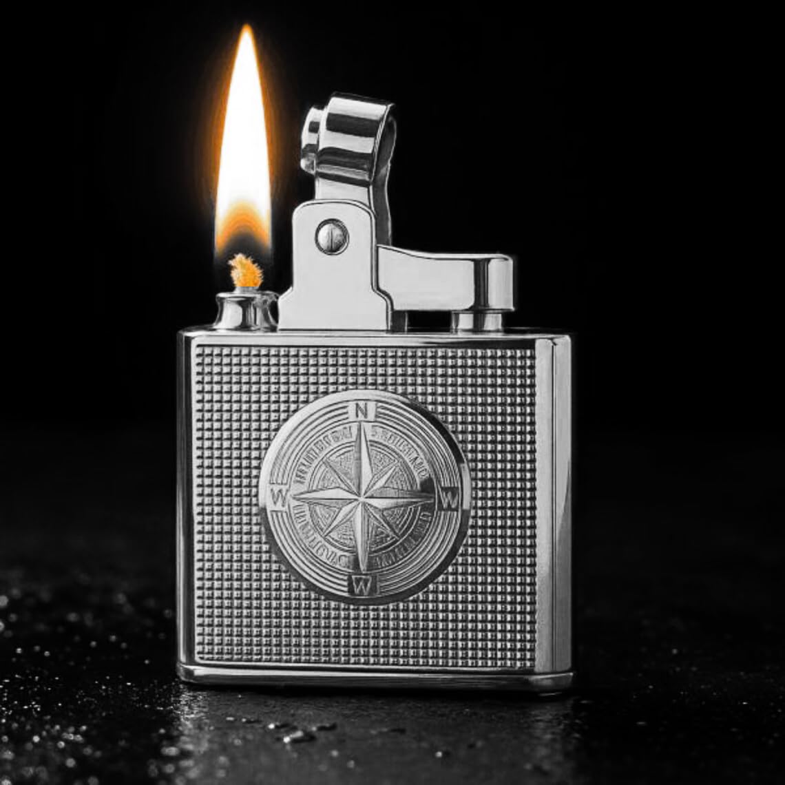 AirMount Iconic Vintage Kerosene Unique Design Lighter for BBQ, Outdoor ...