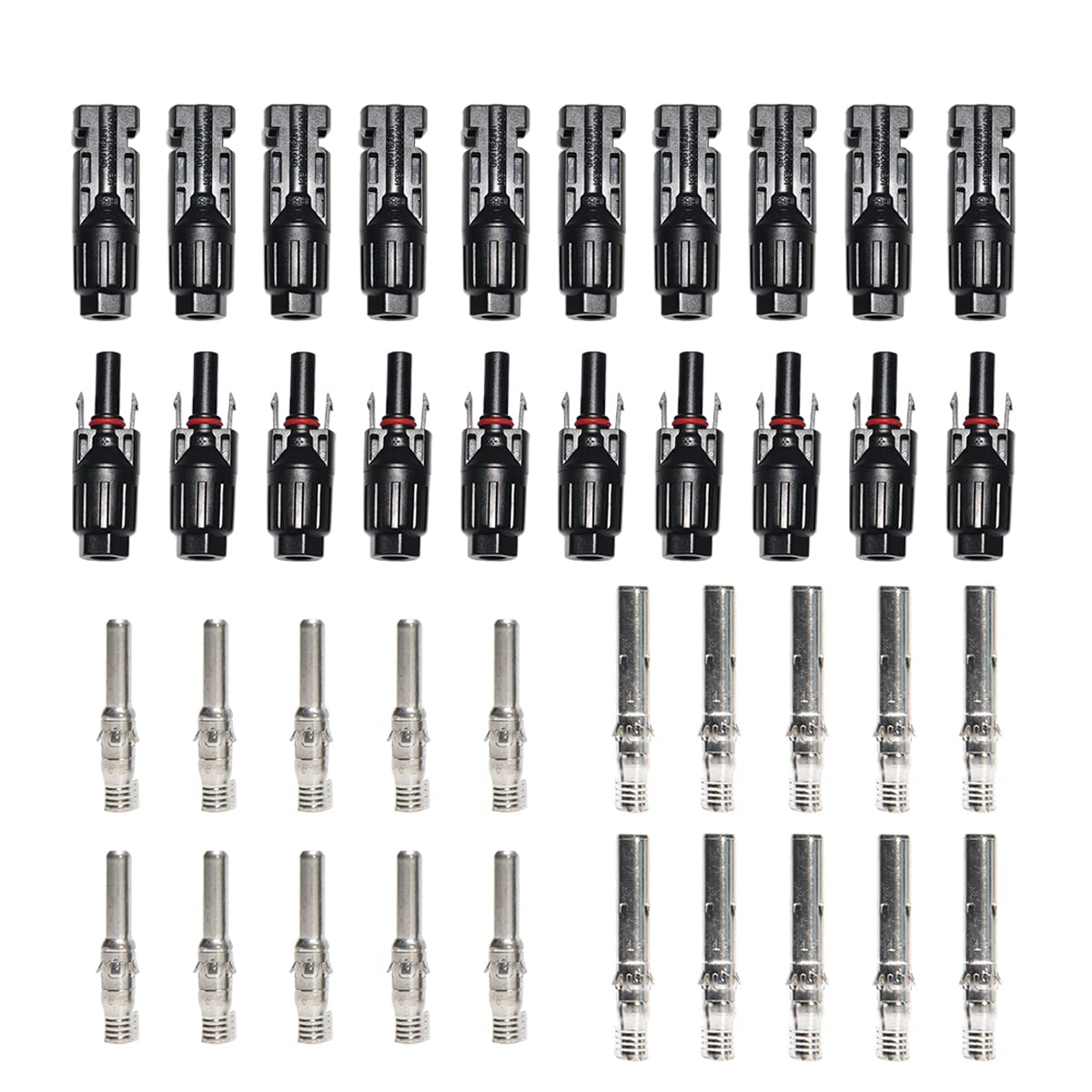 Buy XTAR Solar Connectors Male/Female IP67 Waterproof Solar Panel Cable ...