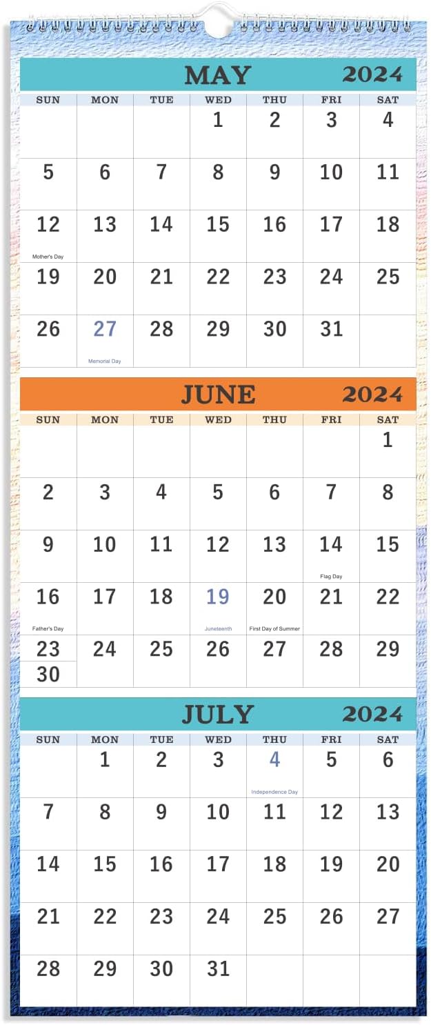 Amazon.com: 2025 House of Doolittle 8-inch x 17-inch Three-Month Wall ...