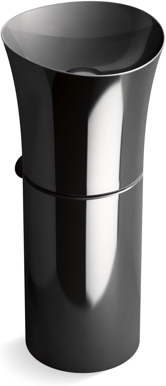 KOHLER 20701-N-7 Veil Bathroom Sink, Black - Amazon.com