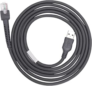 Amazon.com: Kqcibz Scanner Data Cable LS2208 AP LS4208 DS9208 Barcode ...