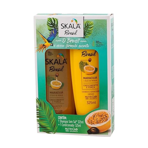 Amazon.com : Skala - Linha Brasil - Kit Maracuja e Oleo De Pataua ...