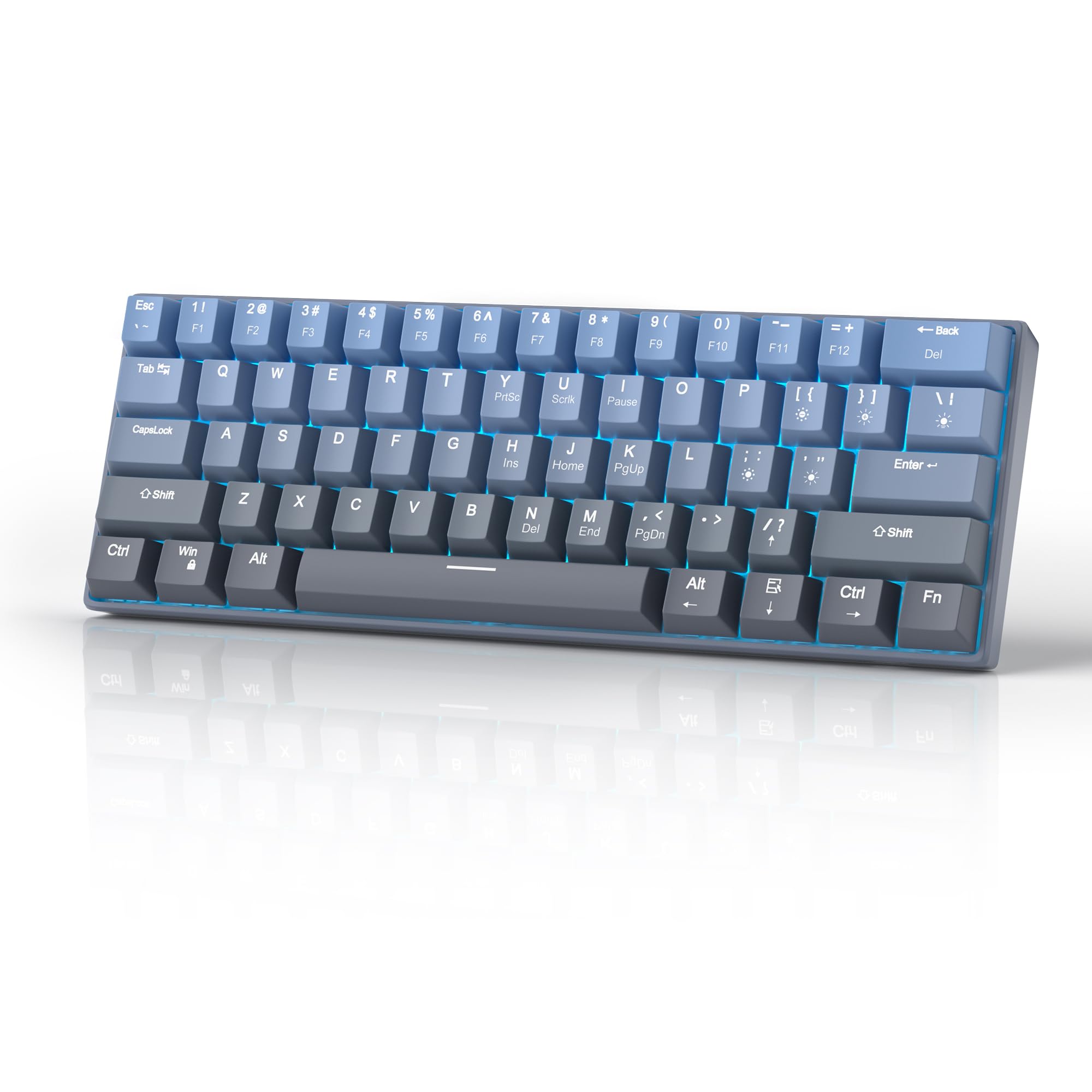 MageGee Portable 60% Mechanical Gaming Keyboard, MK-Box LED, 07/10/2024