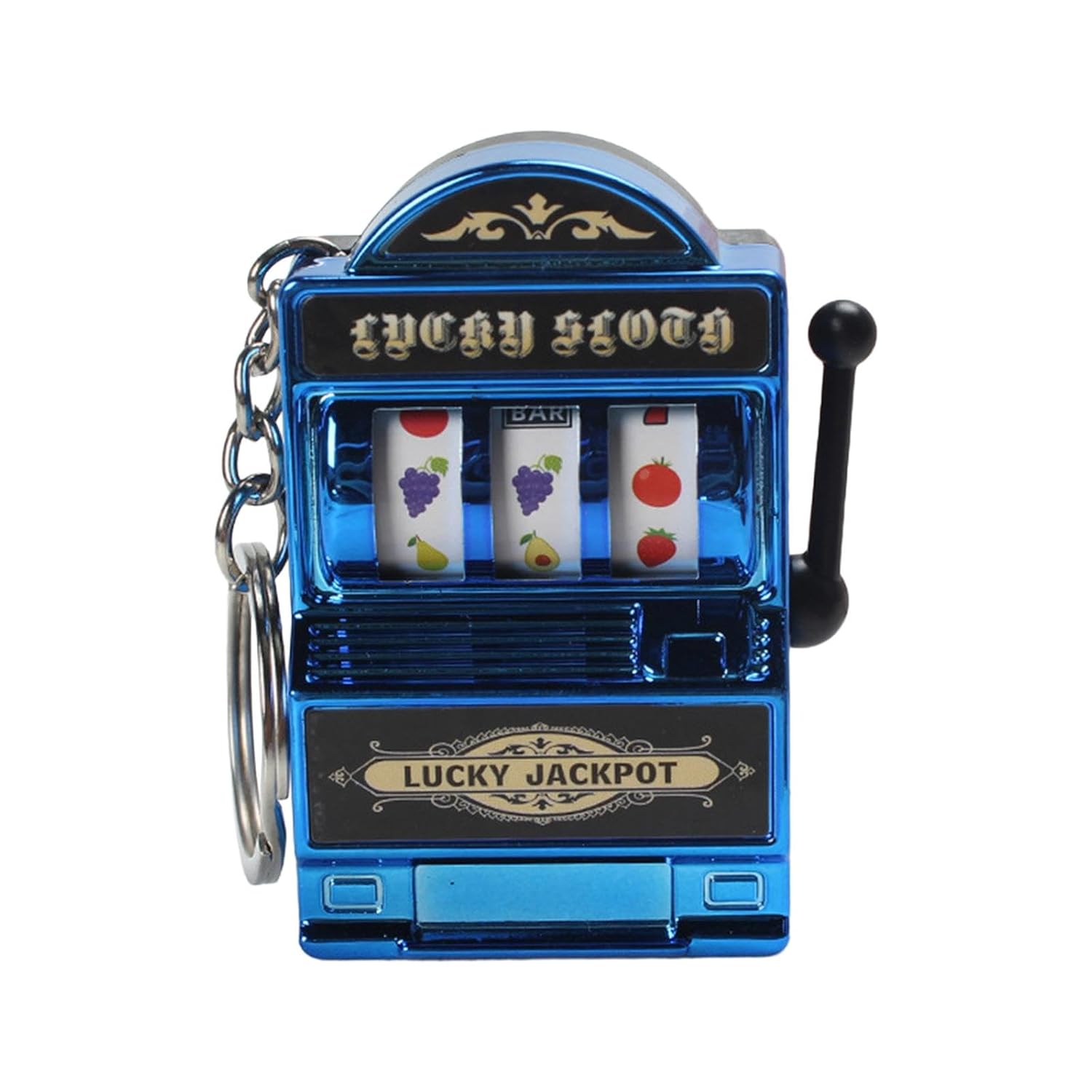 CLUB BOLLYWOOD® Mini Slot Machine Keychain Festival Novelty Mini Arcade ...
